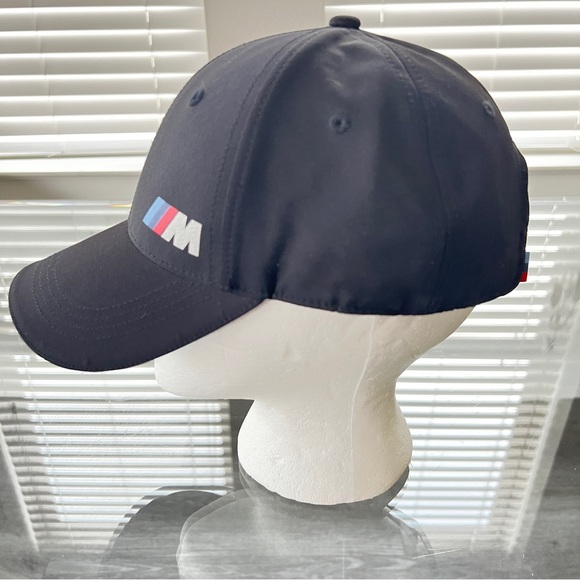 BMW | Accessories | Bmw M Cap Hat Golf Baseball Black Recollection Adjustable Strap Back New ...